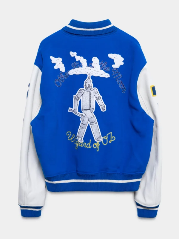 Shop Louis Vuitton Wizard of Oz Varsity Jacket - Black Leather Jacket Era