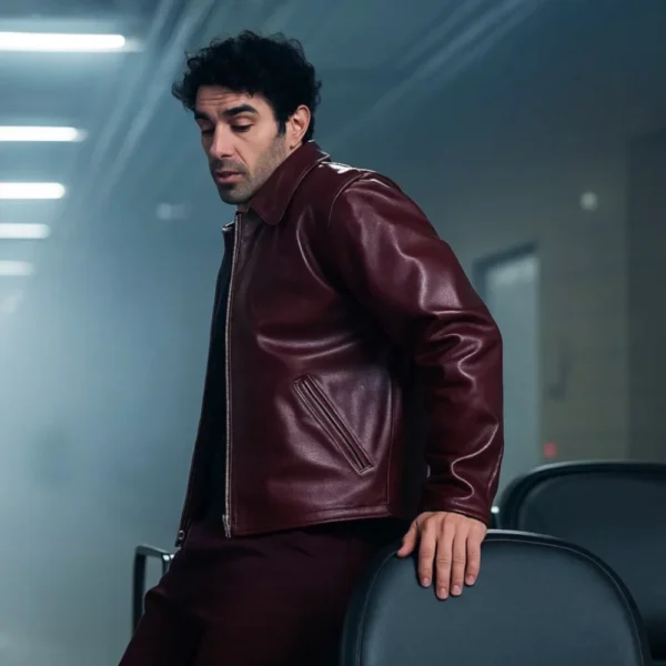 A Very Jonas Christmas Movie 2025 Joe Jonas Red Jacket