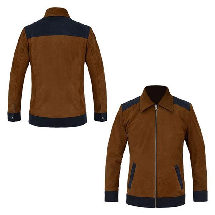 Cristiano Ronaldo Brown 2026 Suede Jacket