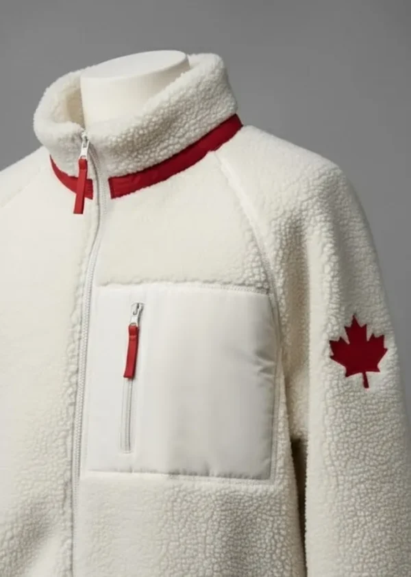 Hudson Williams HR Olympic 2026 fleece Jacket | Team Canada
