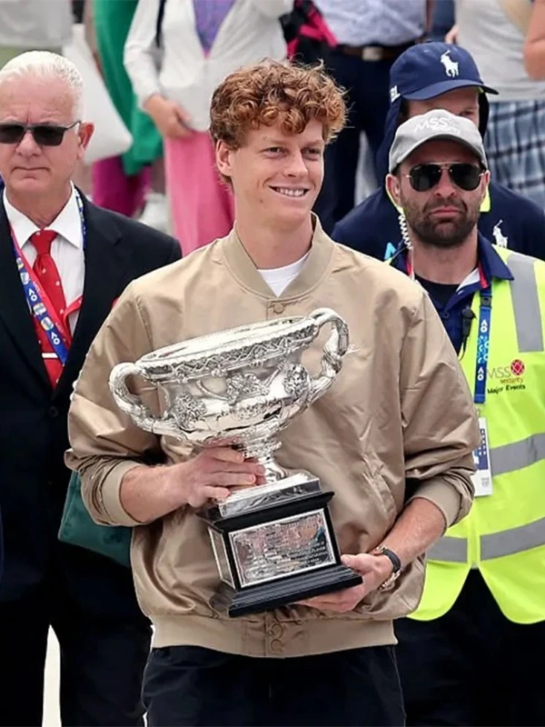 Jannik Sinner Australian Open Tennis Tournament 2026 Jacket