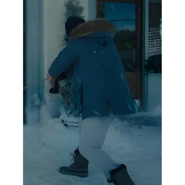 Blue Merv Charlie Cox Parka Jacket