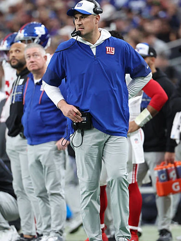 Mike Kafka Giants 2026 Half-Zip T-Shirt