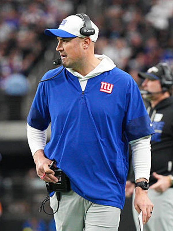 Mike Kafka Giants 2026 Half-Zip T-Shirt