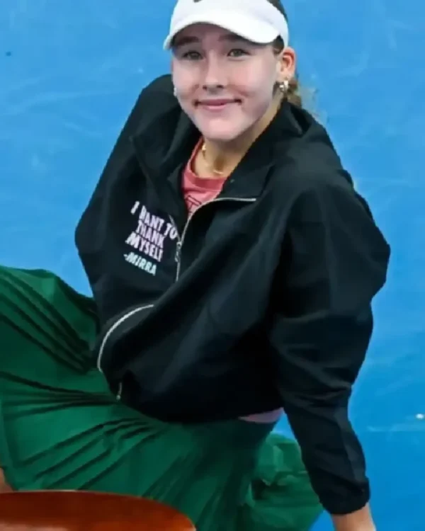 Mirra Andreeva Adelaide International 2026 Jacket