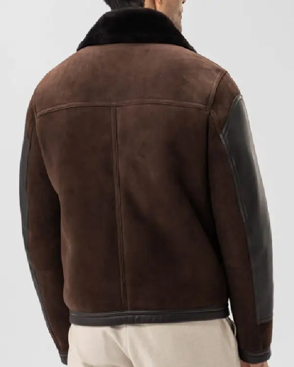 Watch What Happens Live Dylan Efron 2026 Shearling Jacket