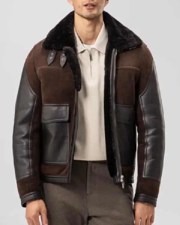 Watch What Happens Live Dylan Efron 2026 Shearling Jacket