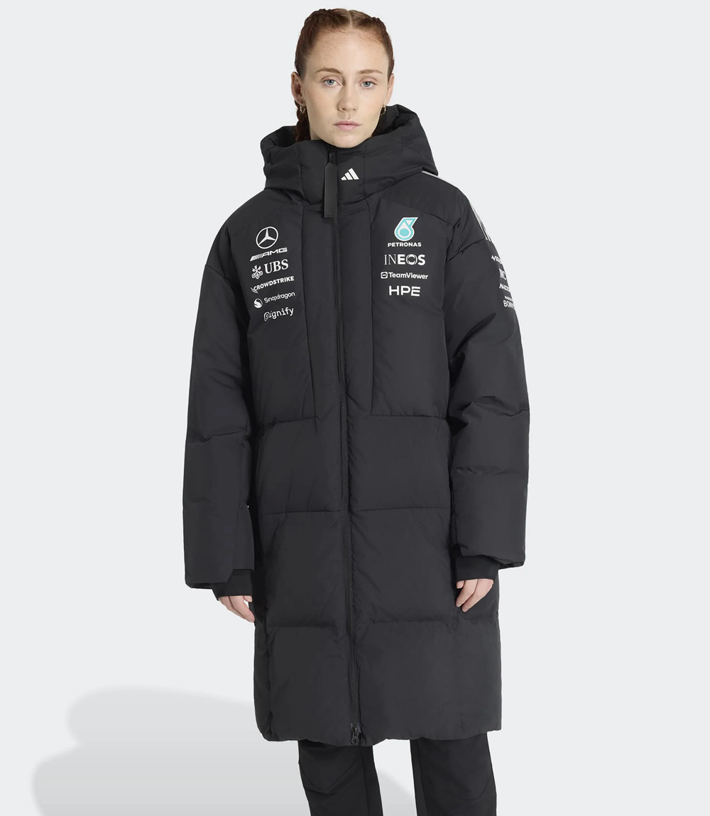 Mercedes AMG PETRONAS F1 Team 2026 Black Jacket
