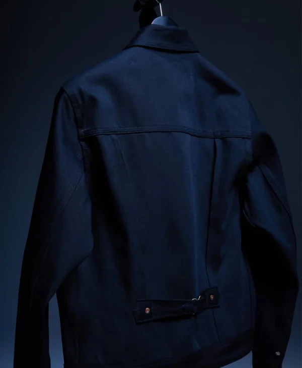 Schott X Lee 101 J Cowboy Black Denim Jacket